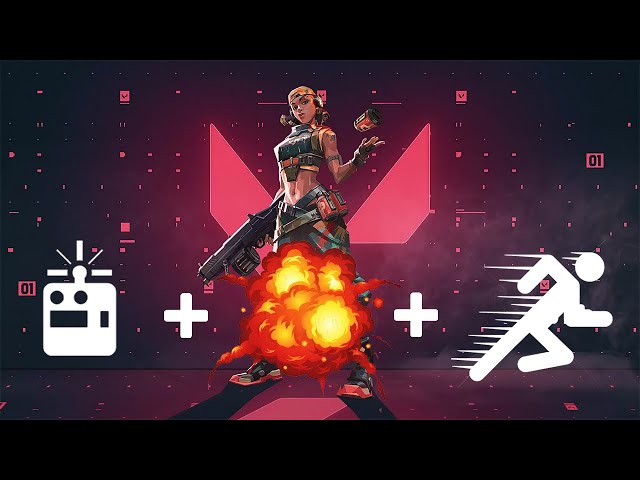 Raze's advanced movement with abilities in Valorant