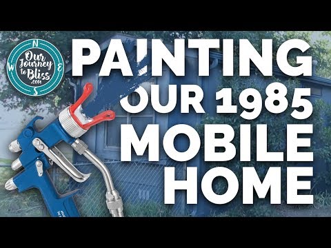 PAINTING A MOBILE HOME | Tips & Advice We Learned!