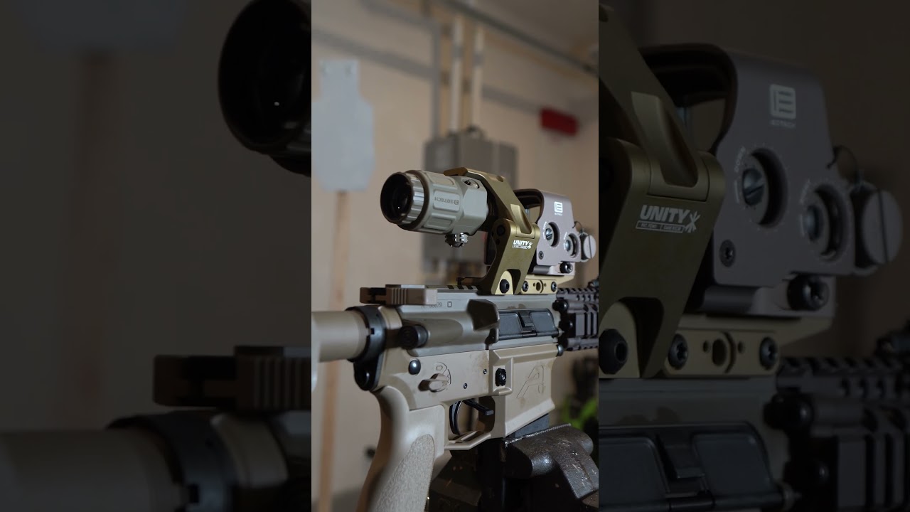 EOTech EXPS3-0 and G33 Magnifier. The ultimate combo with Unity mounts