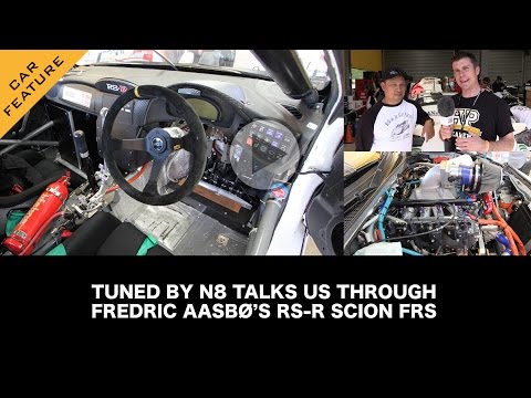 A tech tour of Fredric Aasbø's RSR Scion FRS with Nathan Tasukon