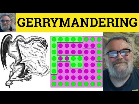 🔵 Gerrymandering Meaning - Gerrymander Examples - Define Gerrymandering - Political English