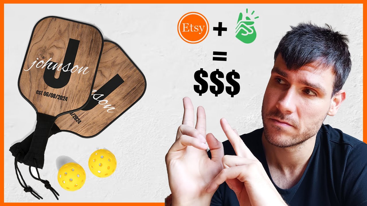 How To Make PROFIT Selling Pickleball Paddles on Etsy using Printify (Print-on-Demand Tutorial)