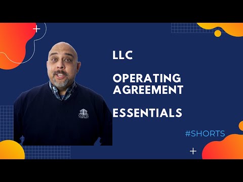 LLC Operating Agreement Essential #shorts