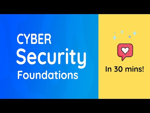 Cyber Security Foundations | Animated | Short Course!