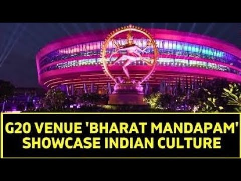 The Dazzling Bharat Mandapam | Night view of this marvellous Architecture