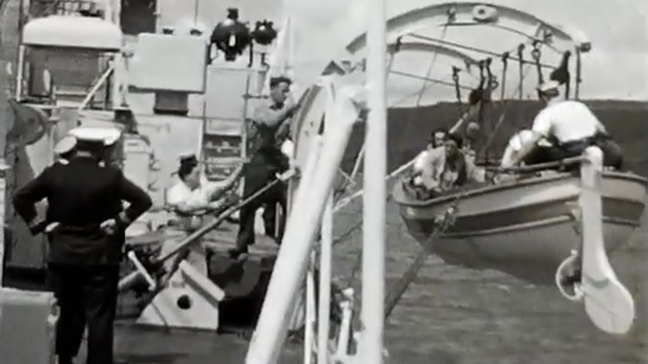 British Whitby Class Frigate HMS Torquay F43 -1959 Cruise HMS Scarborough F63 HMS Tenby HMS Eagle
