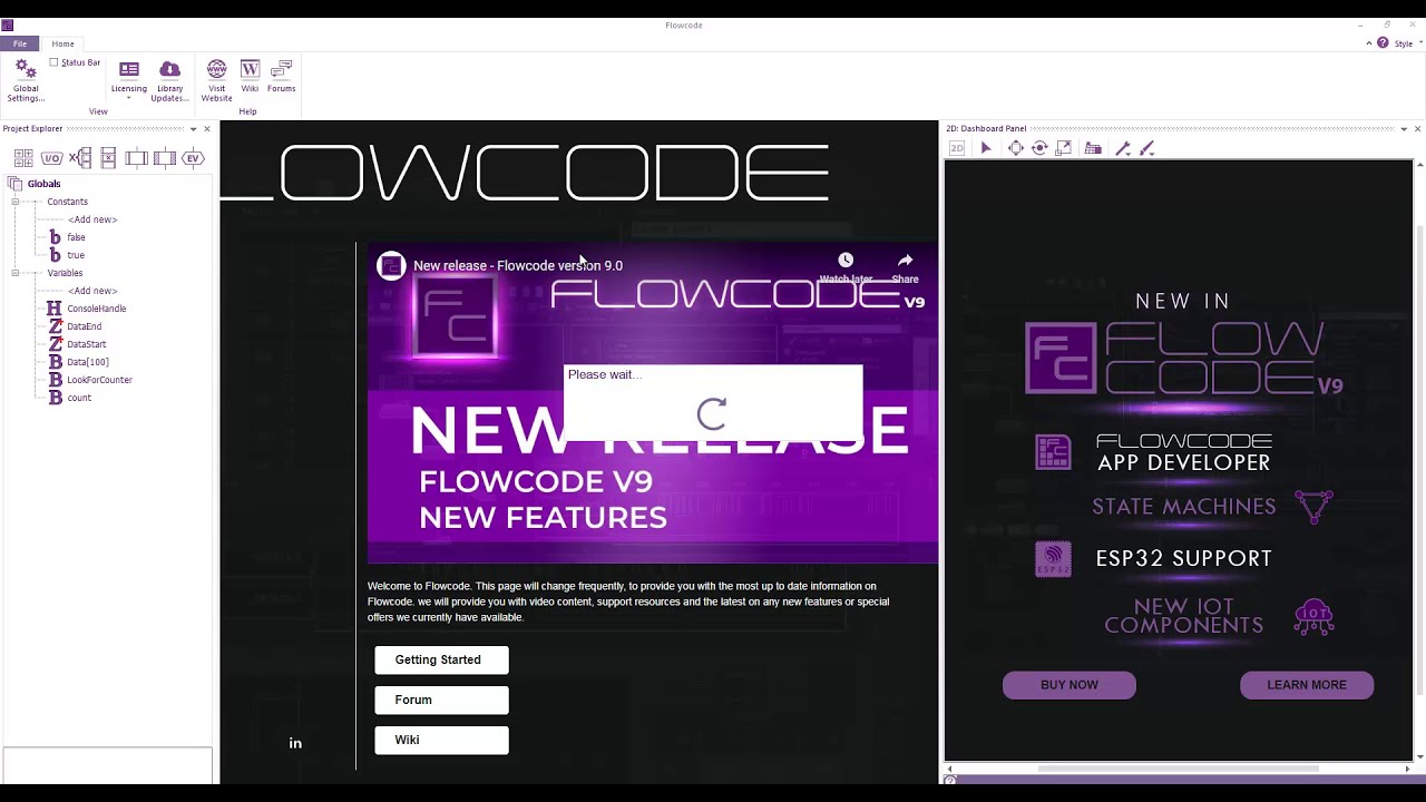 Component Creation Templates in Flowcode 9