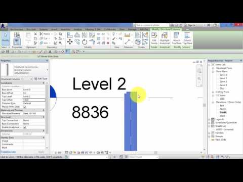 Module 4: Unit 16: Revit Architecture: Columns Video Lecture - Design Softwares
