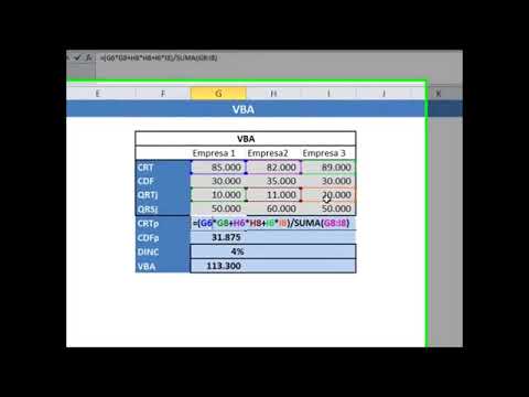 5 Tutorial para calcular el Valor Base de Remuneración del Aprovechamiento VBA