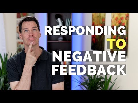 How to Respond to Negative Feedback