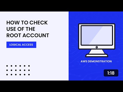 How to Check Use of the Root Account