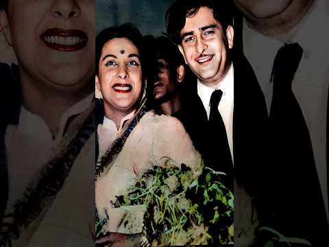 Raj Kapoor with other bollywood stars #bollywood #retro #rarephotos #rajkapoor #shorts