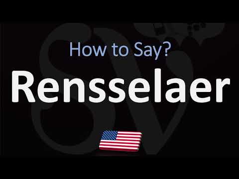 How to Pronounce Rensselaer, New York? (CORRECTLY)