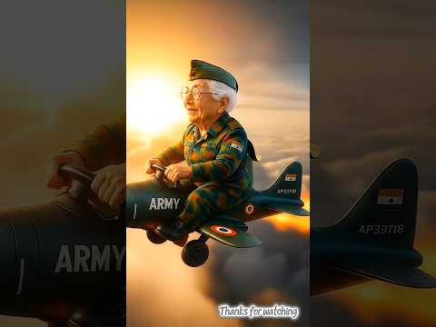 Indian army grandmother saved plane passengers from bomb π #ai #army #shortsfeed