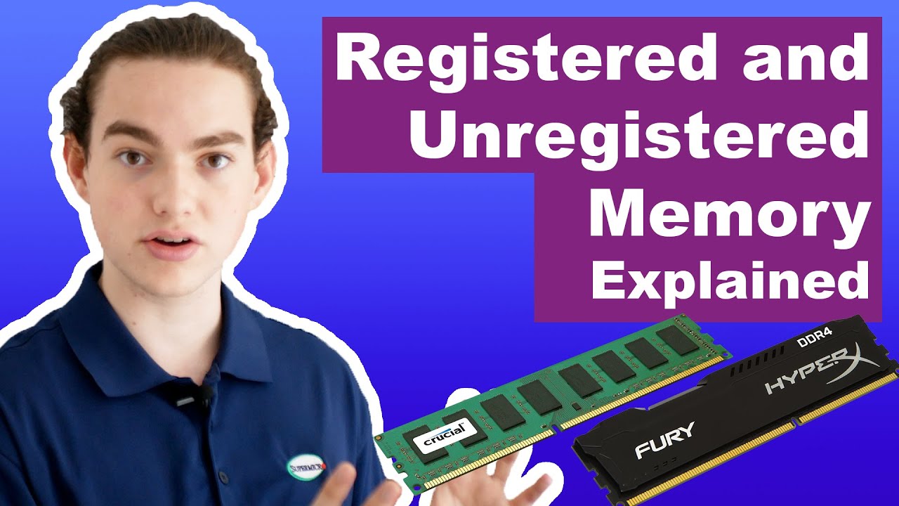 We Explain Registered and Unregistered Memory | Server Factory Explains