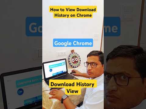 How to View Download History on Chrome #shorts #webbrowser #googlechrome
