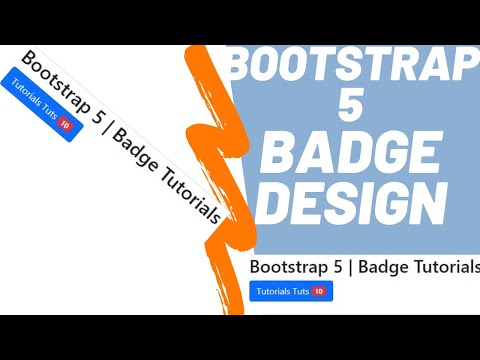 Bootstrap 5 Badge | Create Badges using Bootstrap 5 | Tutorials Tuts