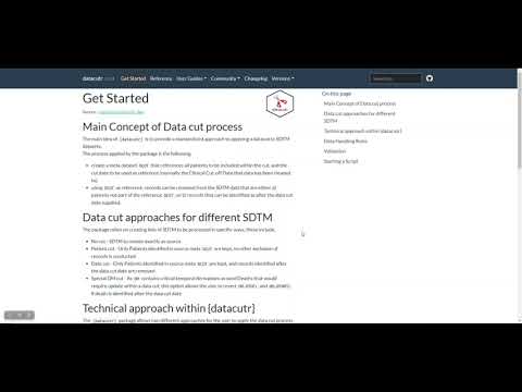 Introducing SDTM datacuts using {datacutr}