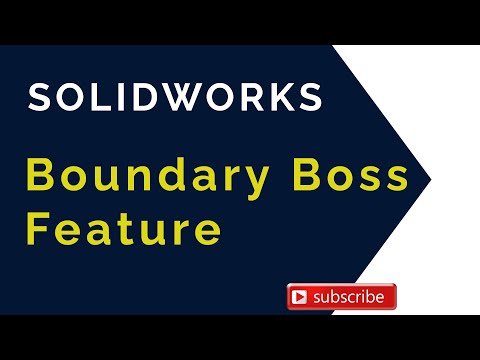 Solidworks Boundary Boss command Tutorial- Essential leaning on CAD For Beginners|| SL DIMENSION