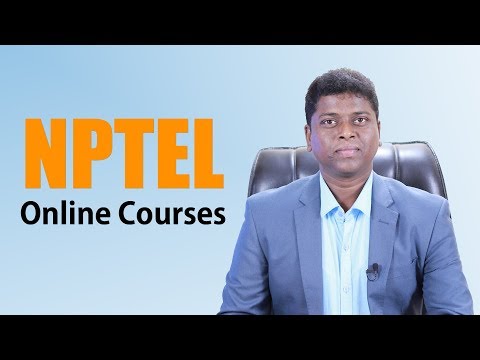NPTEL Online courses | English | Certification courses | Dr ANR |