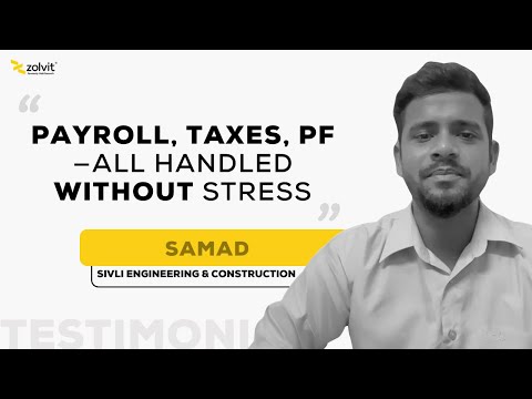 From salaries to filings, everything just worked smoothly#testimonial