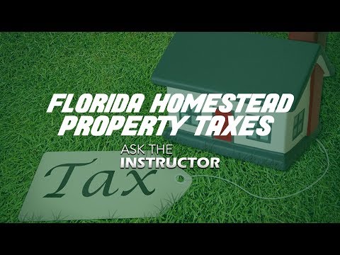 Calculate Florida Homestead Property Taxes - Ask the Instructor