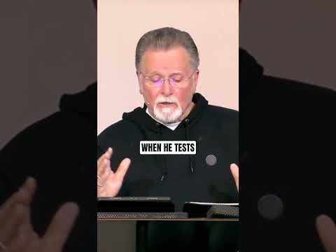 The enemy tempts, God tests.