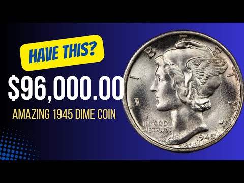 RARE DIME WORTH $96,000 - HOW TO KNOW IF YOU HAVE THIS 1945 DIME! COINS WORTH MONEY
