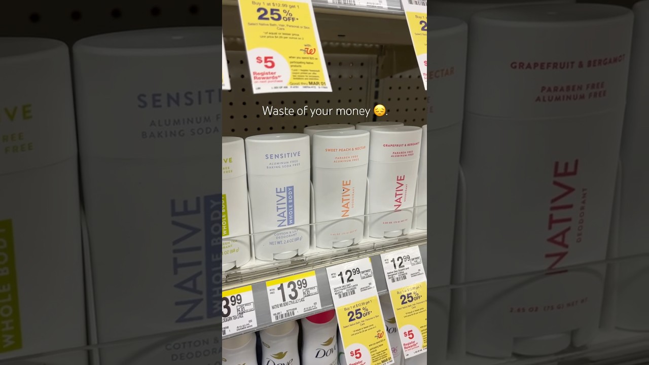 #native #deodorant #skincare #drugstorebeauty #preppyyy #fypシ゚