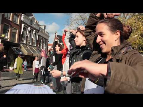 Flashmob in Leeuwarden - Minority Safepack Initiative