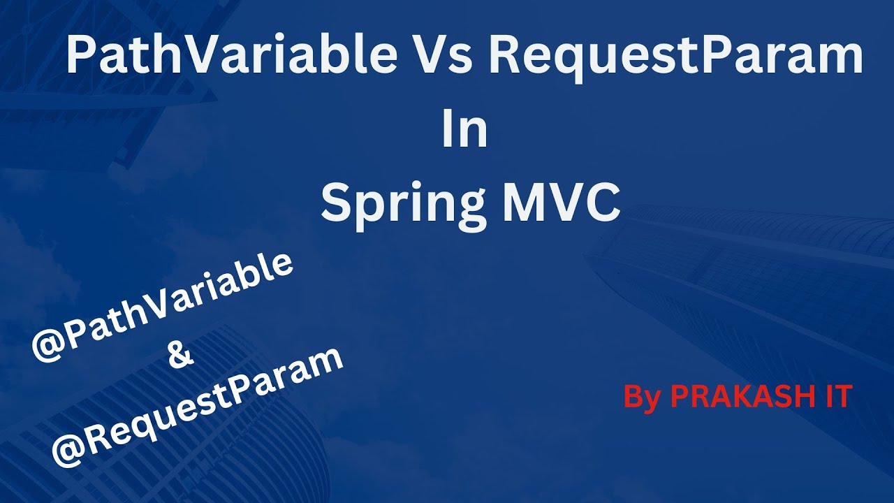 26-How To Work With PathVariable & RequestParam | @PathVariable | @RequestParam | Spring MVC