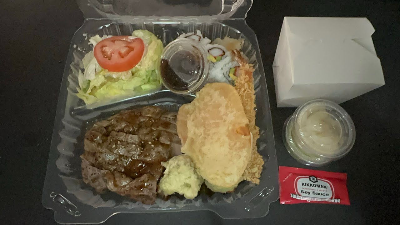 Steak Beef Teriyaki Bento / Sushi Ichimoto