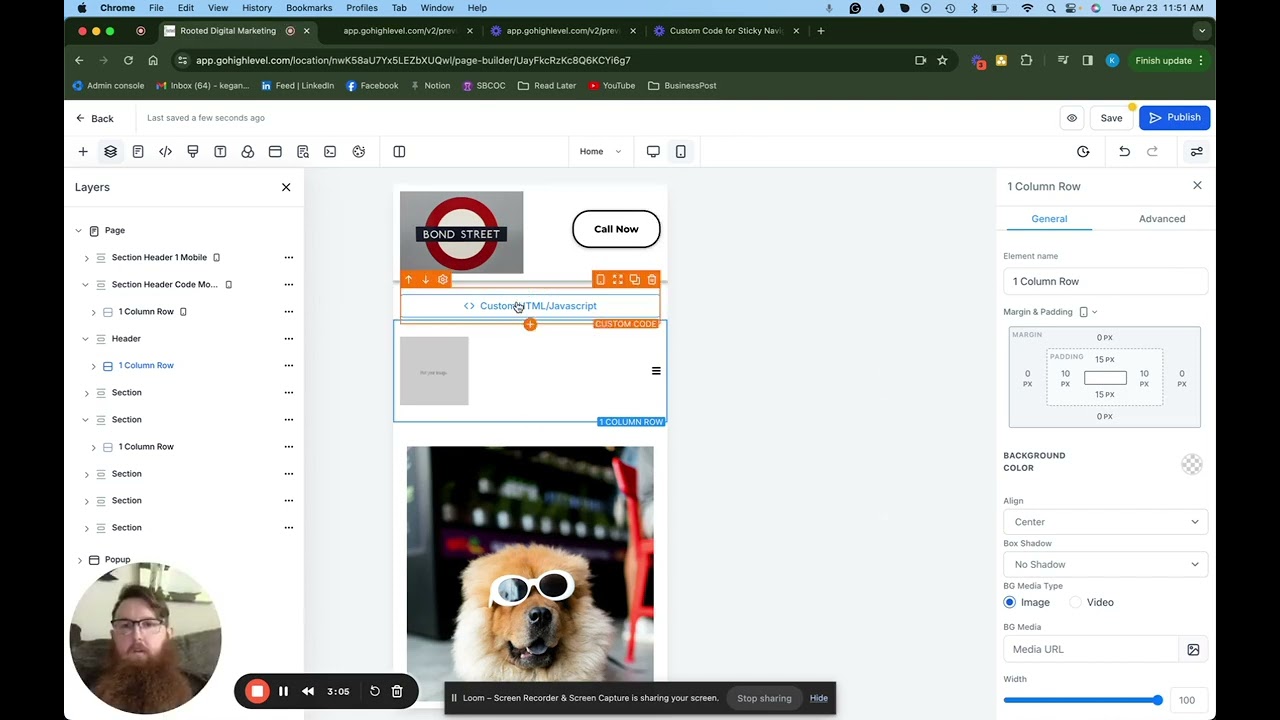 HighLevel Custom JavaScript Code