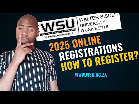 2025 WSU Online Registrations // How to register at WSU online