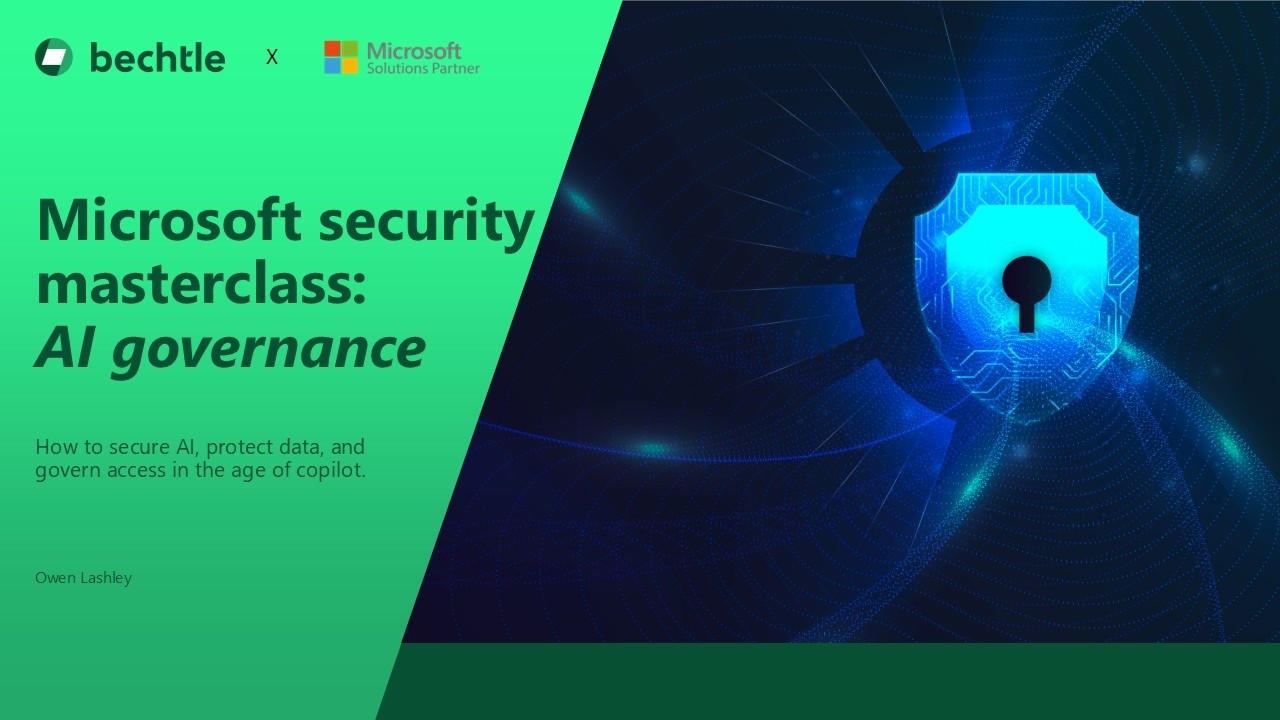 Microsoft Security Masterclass: AI Governance