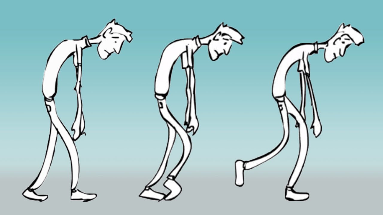 Lazy Walk Cycle Animation | Adobe Flash Tutorial | Adobe Animate