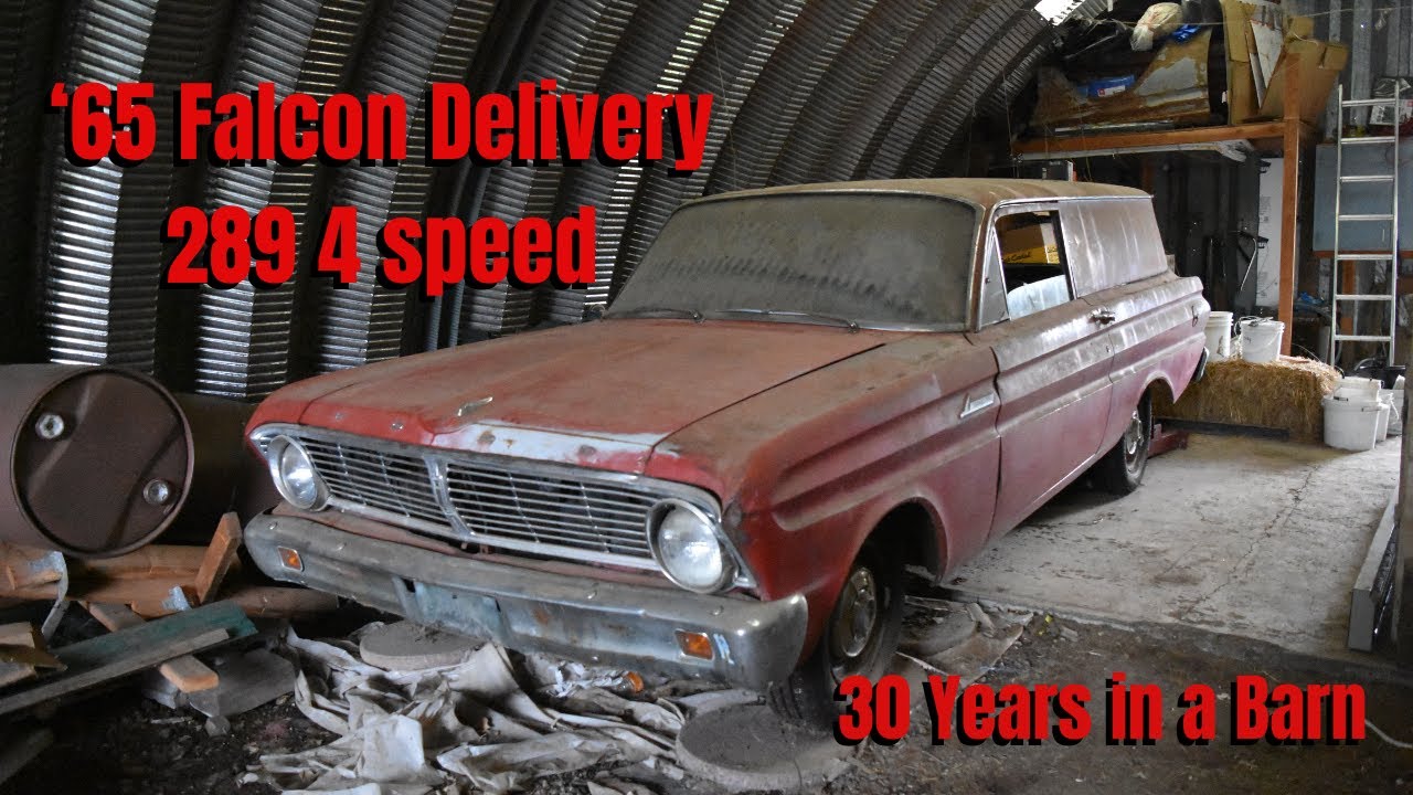1965 Ford Falcon Delivery Wagon Pulled From a Barn Is Rust-Free and ...
