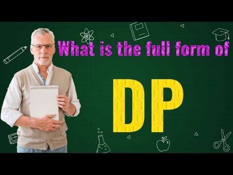 What is the full form of DP || Full form of DP || DP full form || DP ka matlab || Mohammad JEE