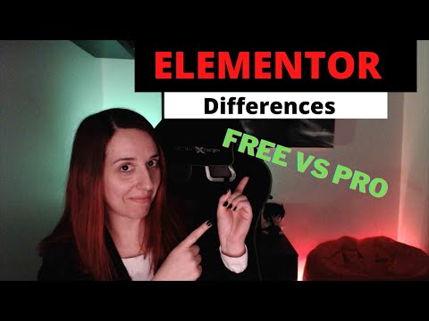 Elementor free vs Elementor Pro Page builder for Wordpress, what are their differences?