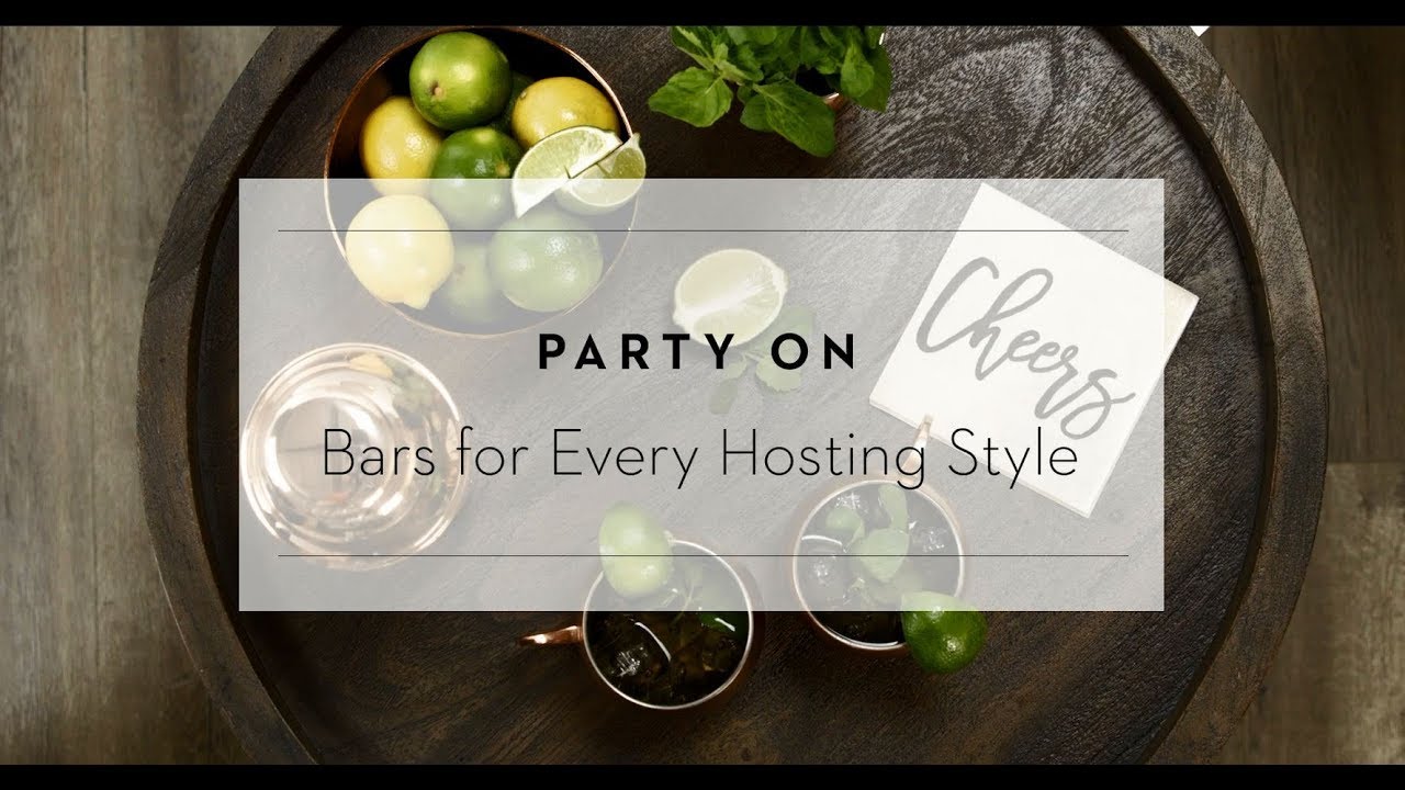 Bars for Every Hosting Style