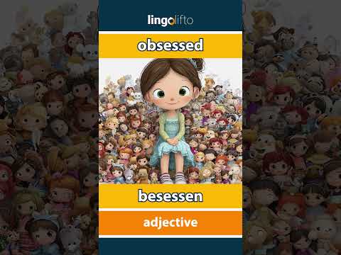 🇬🇧🇩🇪 obsessed - besessen : learn English : Lernen wir Englisch : vocabulary builder