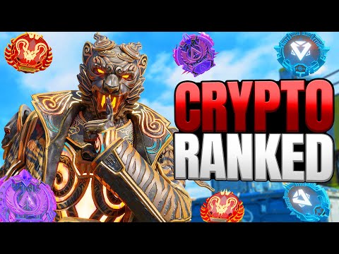 High Level Crypto Ranked Gameplay - Apex Legends (No Commentary)