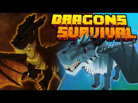 НОВЫЙ МОД НА ПРЕВРАЩЕНИЕ В ДРАКОНА! ПОЛНЫЙ ГАЙД ОБЗОР МОДА DRAGONS SURVIVAL НА MINECRAFT