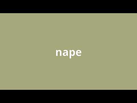what is the meaning of nape