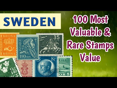 Sweden Stamps Value | 100 Rare & Most Expensive Stamps Of Sweden