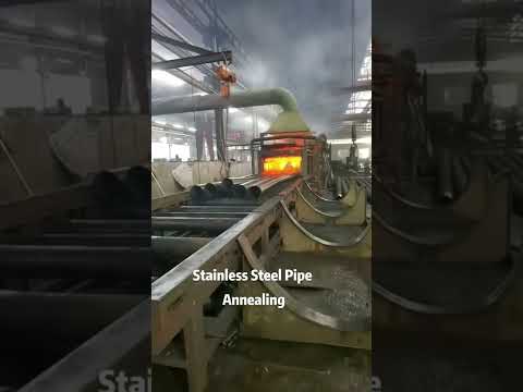 stainless steel pipe annealing