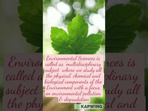Basic definition of Environmental Sciences #visionaryclasses #environmentalscience