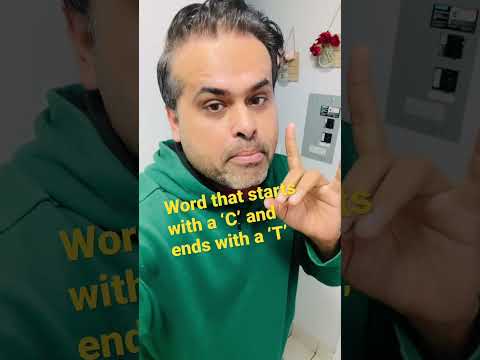 Word that starts with a ‘C’ & ends on a ‘T’ #shorts #youtubeshorts #girls_respect #love