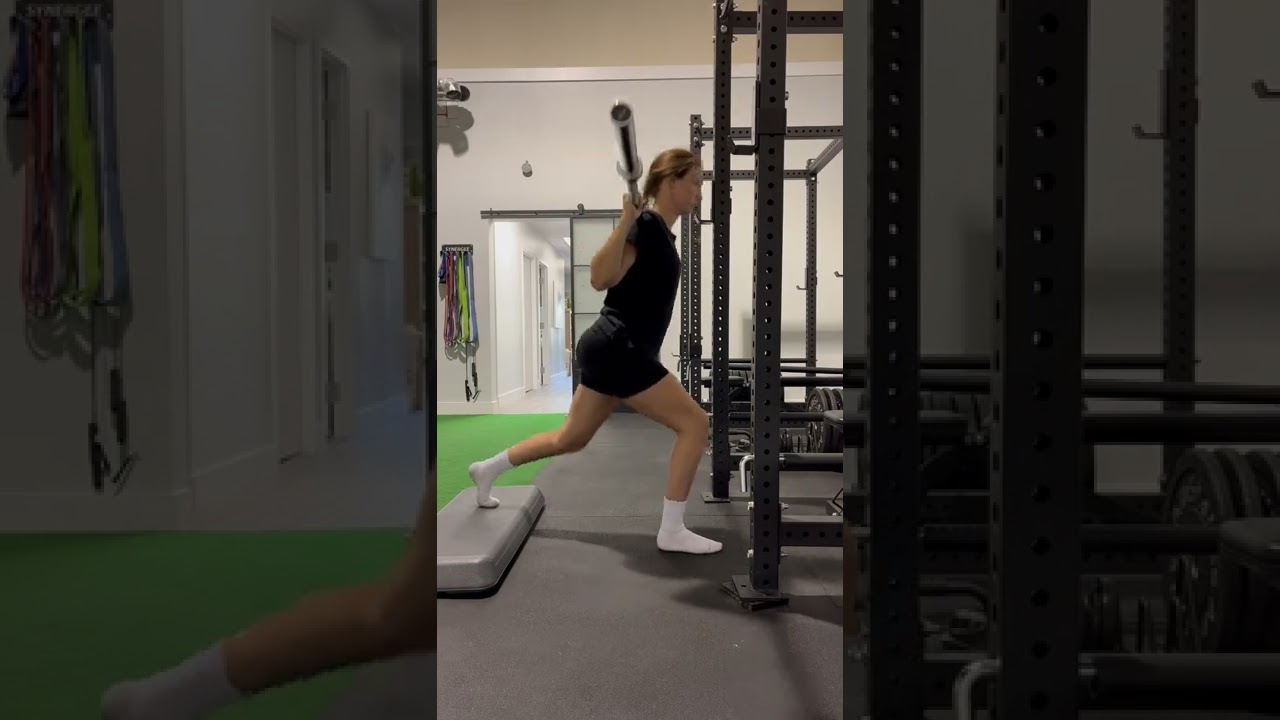 BB Rear Foot Elevated Split Squat