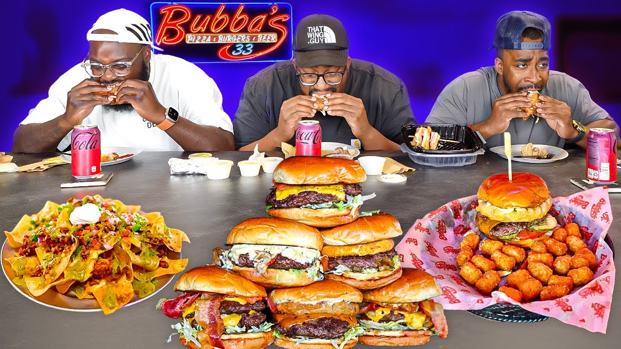Bubbas 33 Full Menu Review!
